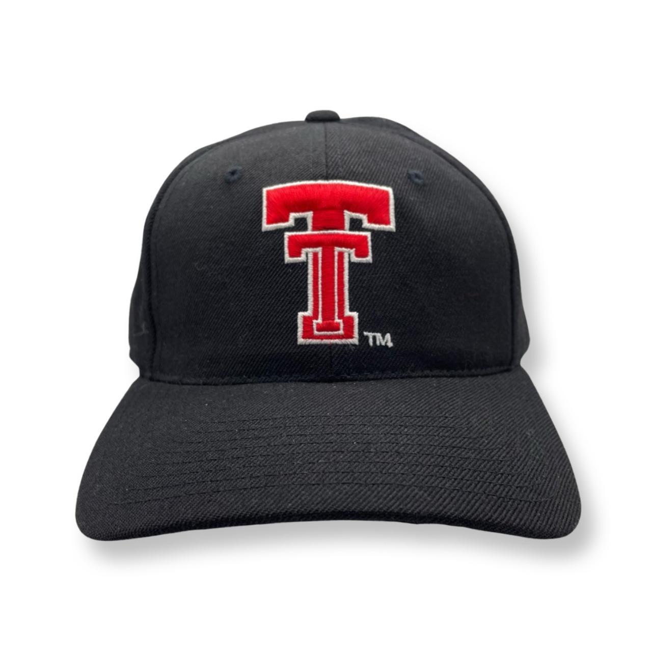 Texas Tech Fitted Hat. Good used condition.... - Depop
