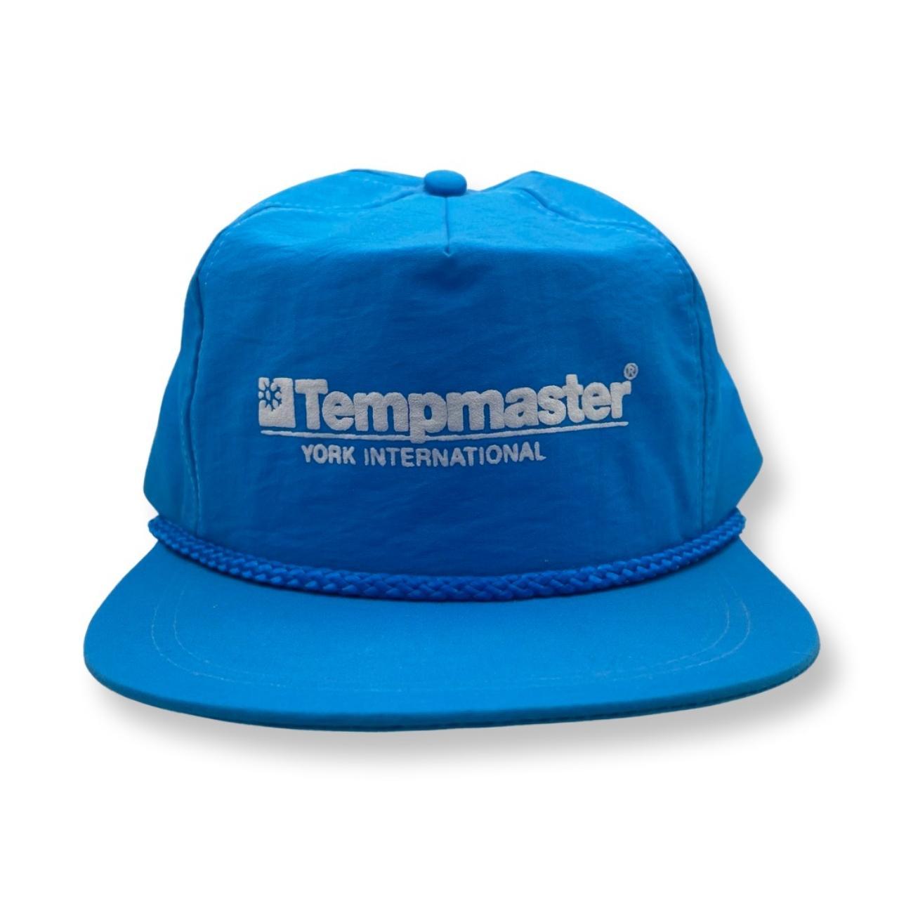 Tempmaster Nylon Snapback Trucker Hat. Good used... - Depop
