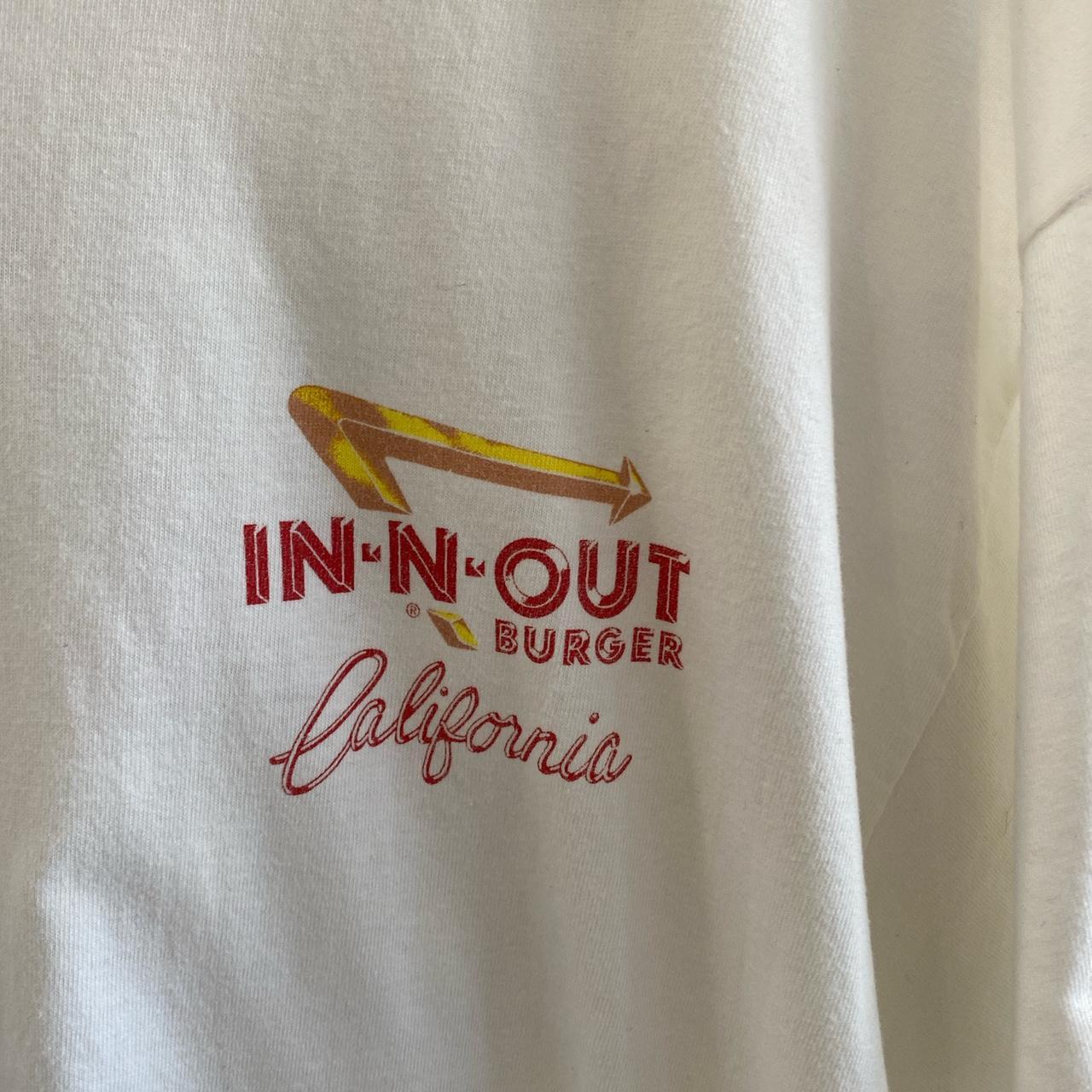 2003 In and Out Shirt Top to Bottom - 30” Pit to... - Depop