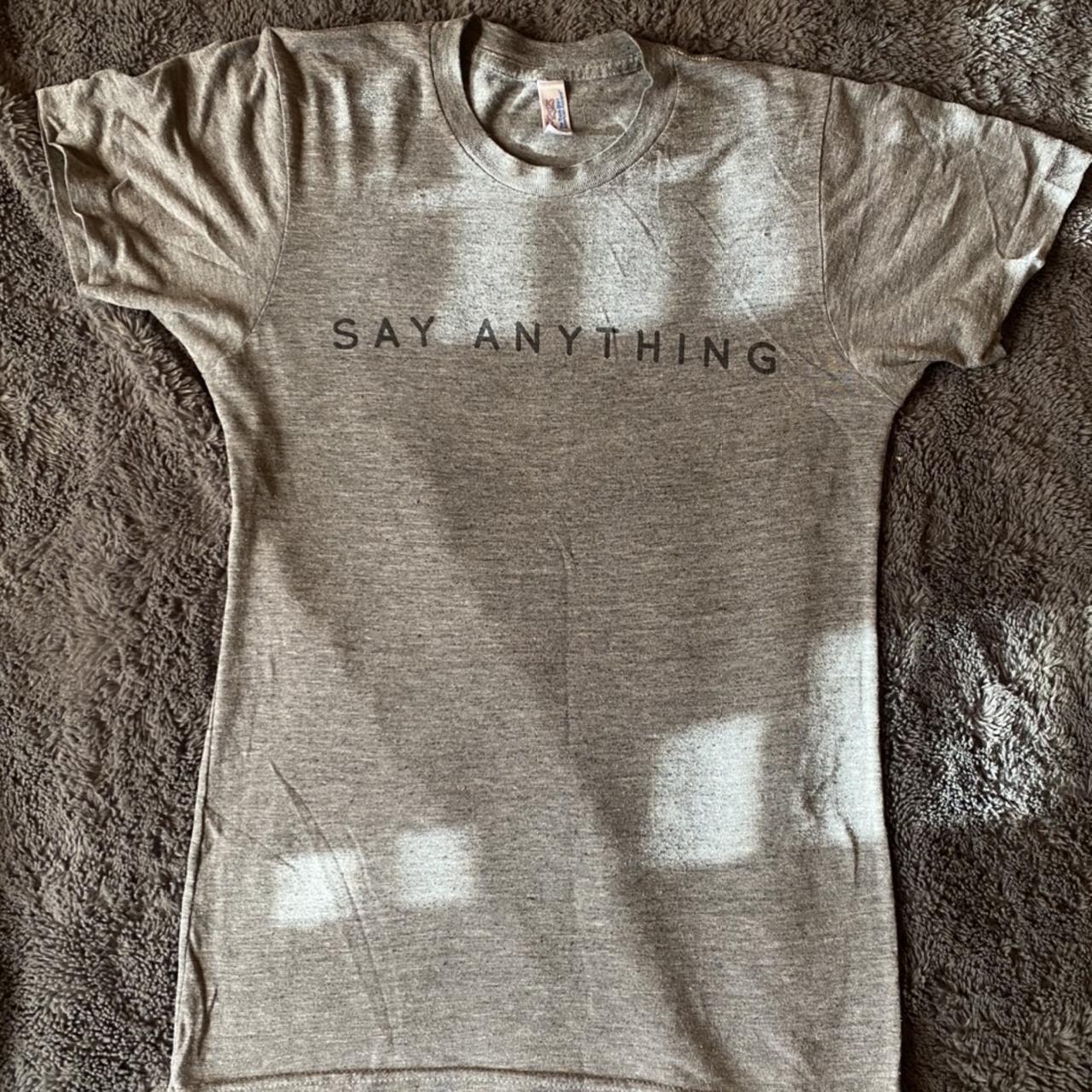 Say Anything Self Titled Logo Shirt - one of the... - Depop
