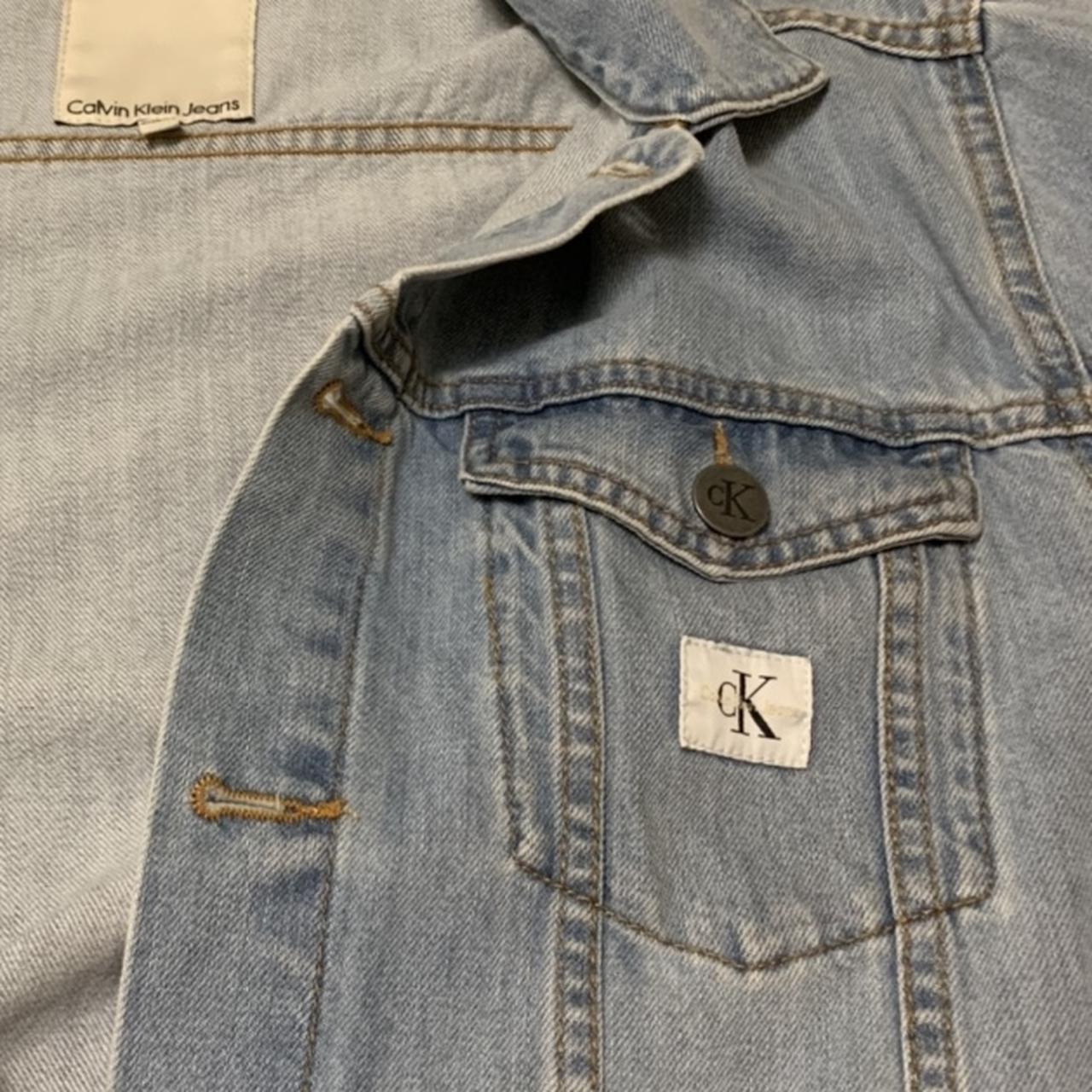 Calvin Klein Men's Blue Jacket | Depop