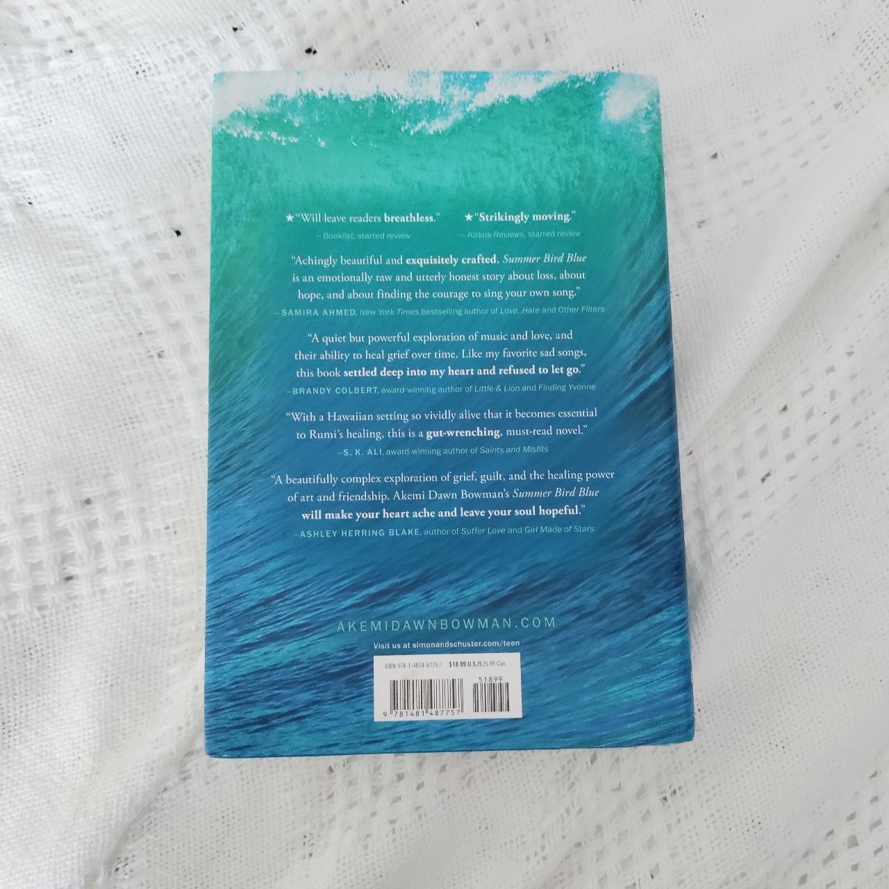 summer bird blue by akemi dawn bowman $6.99... - Depop