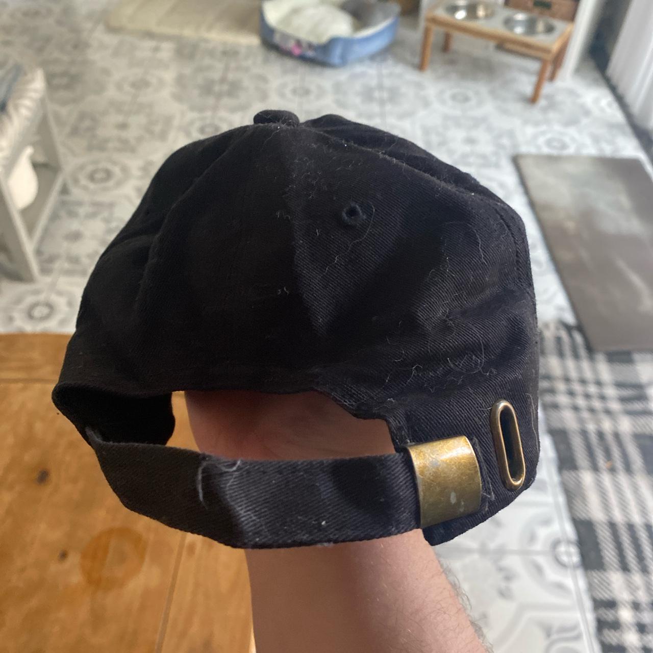 Men's Black and Red Hat | Depop