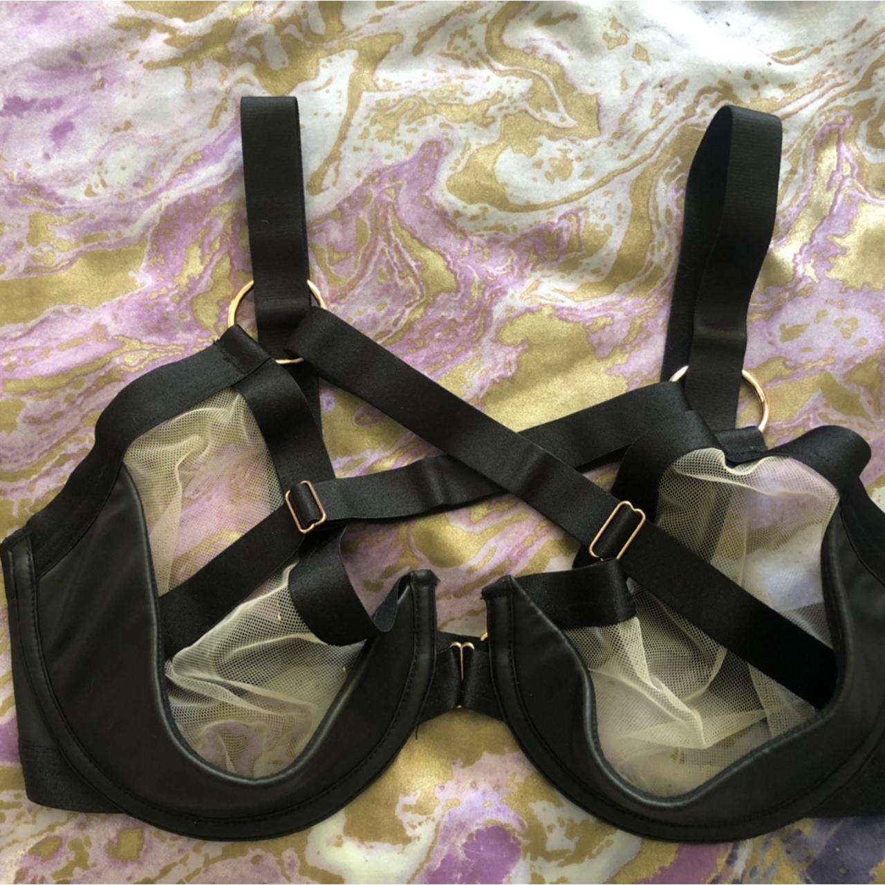 Bras N Things bdsm bra Size 12D/DD Only tried... - Depop