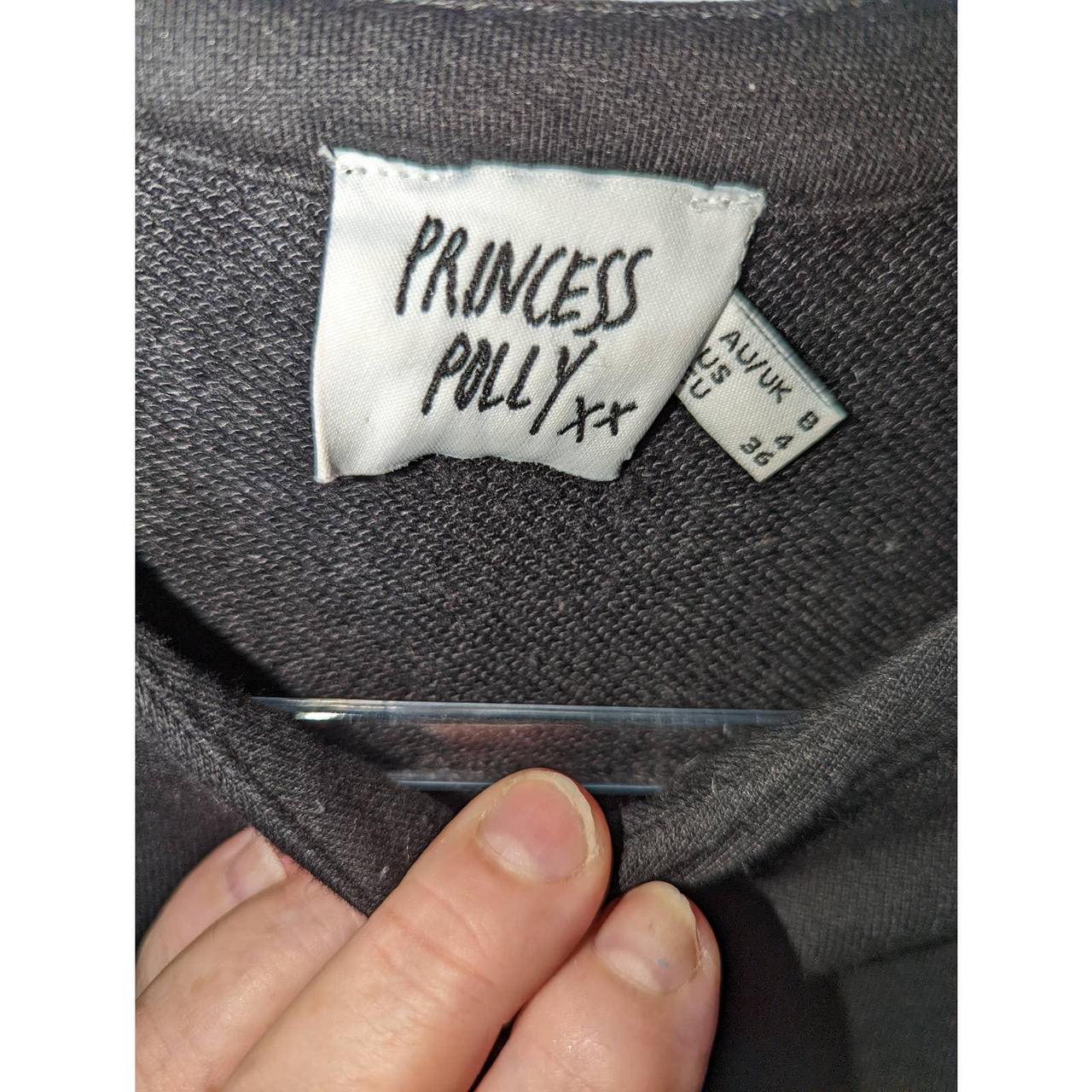 Princess Polly Rise & Lounge Cropped 3 Button Henley... - Depop