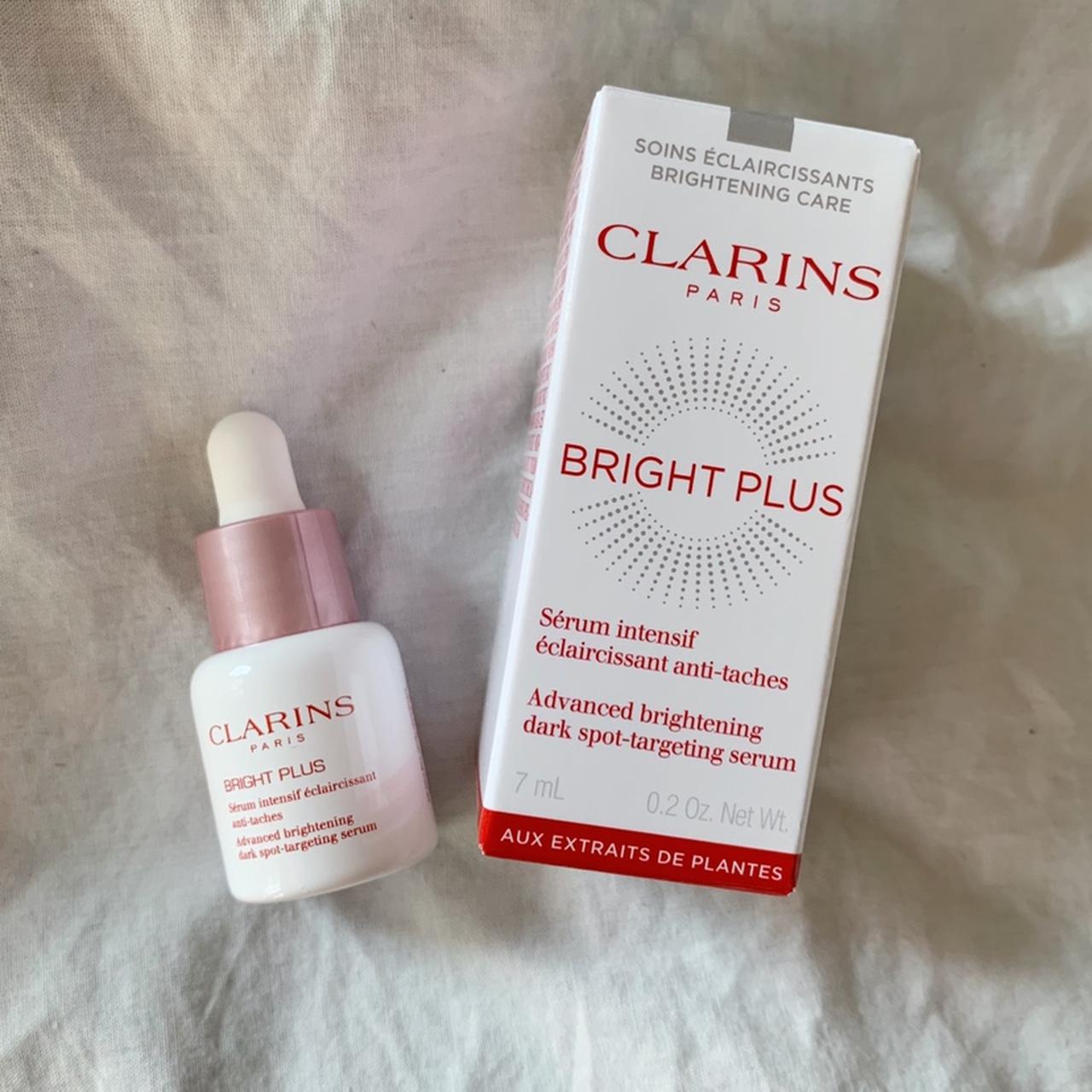 Brand new! Clarins Bright Plus Serum Mini Sample... - Depop