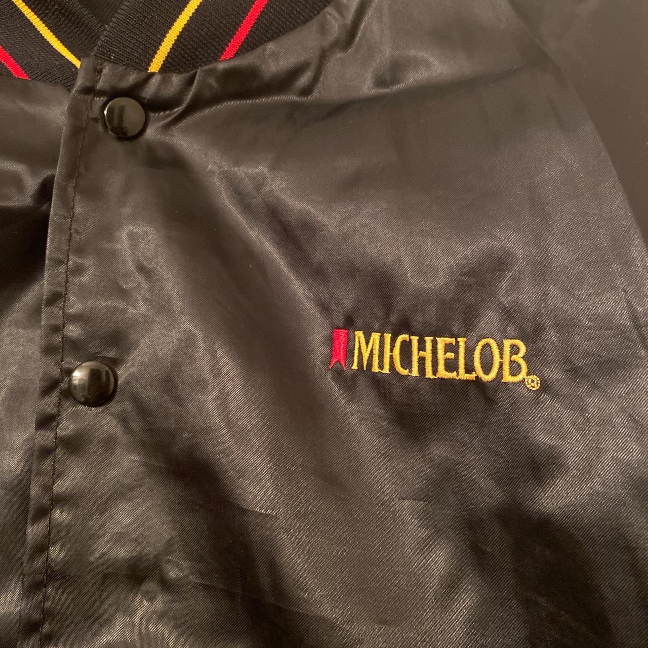 Michelob ultra beer bomber jacket 🍺 Unisex LARGE... - Depop