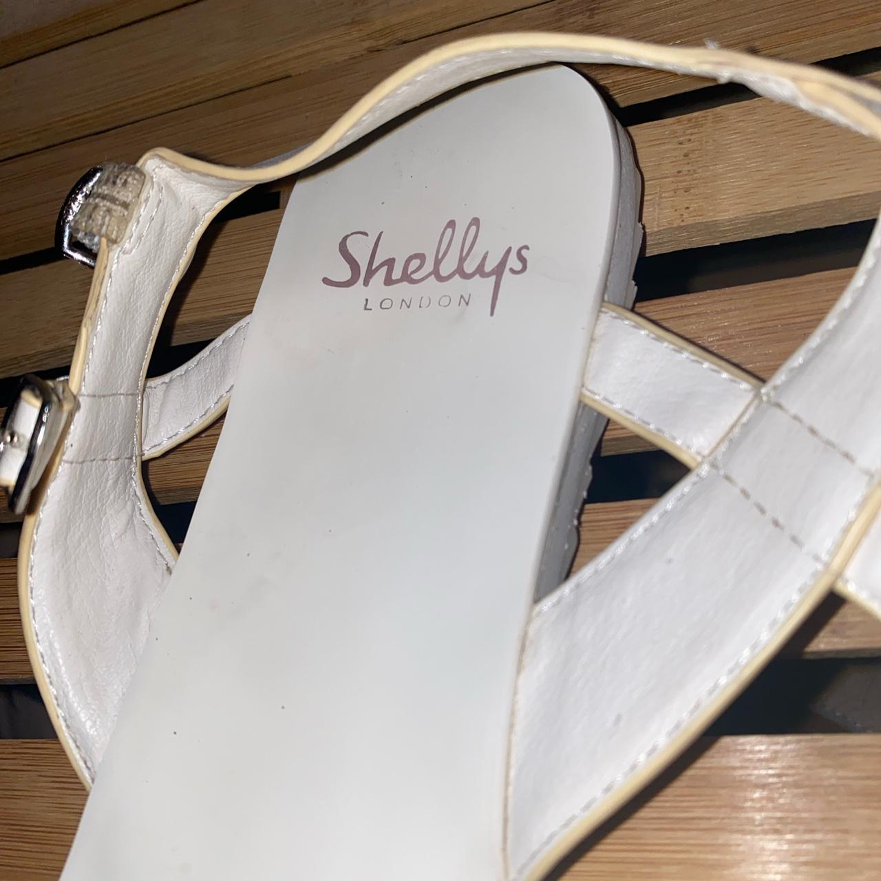 Shelly’s London shoes White sandals 🤍 Size US 8... - Depop