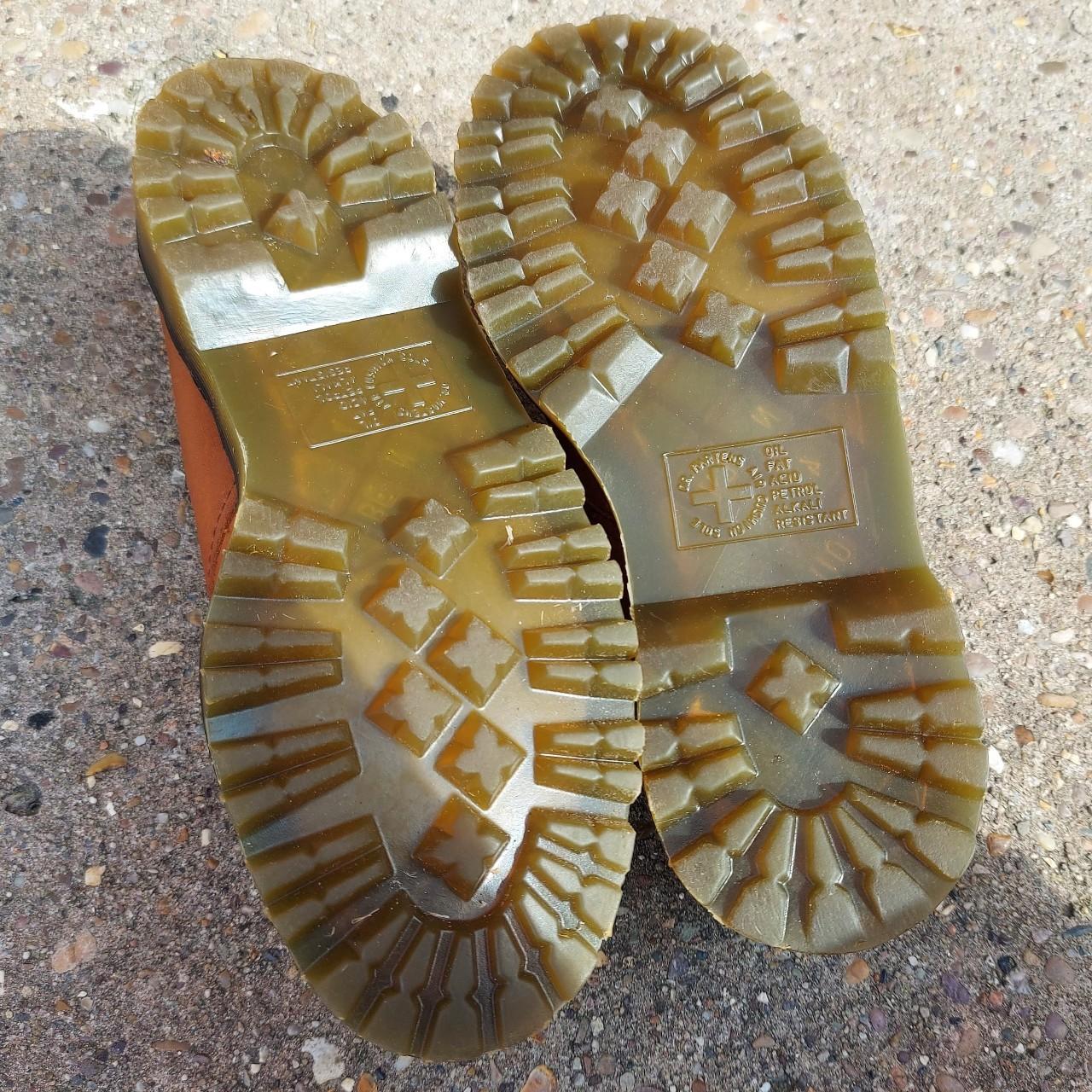 Tan Immanuel 3 hole DR MARTENS shoes. A really... | Depop