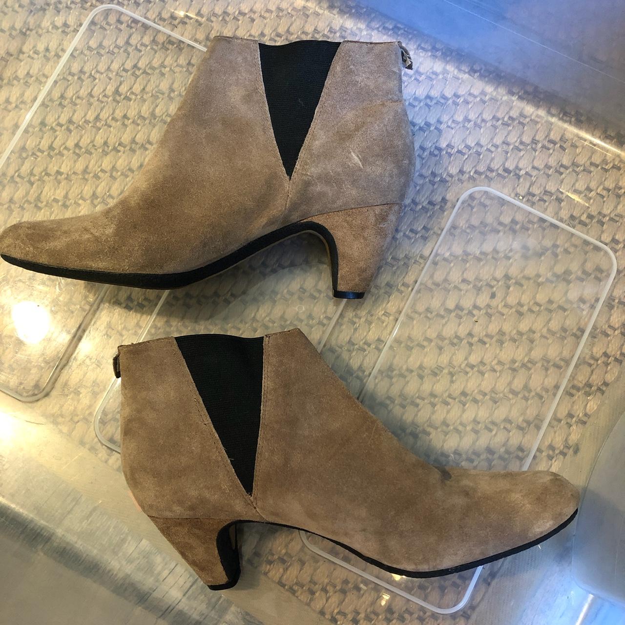 Sam Edelman suede booties #suedebooties... - Depop