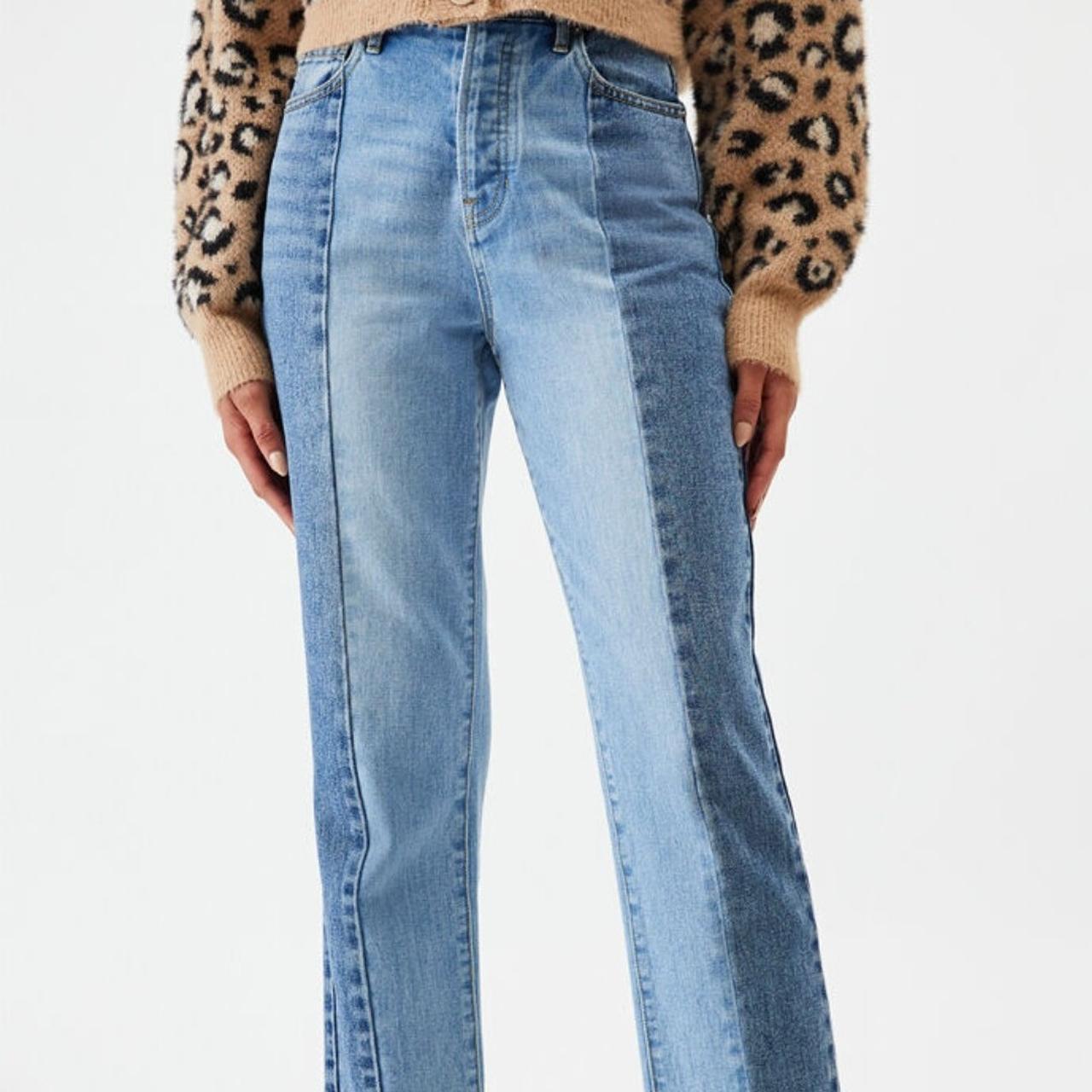 BDG two toned, three button jeans as seen from Urban... - Depop