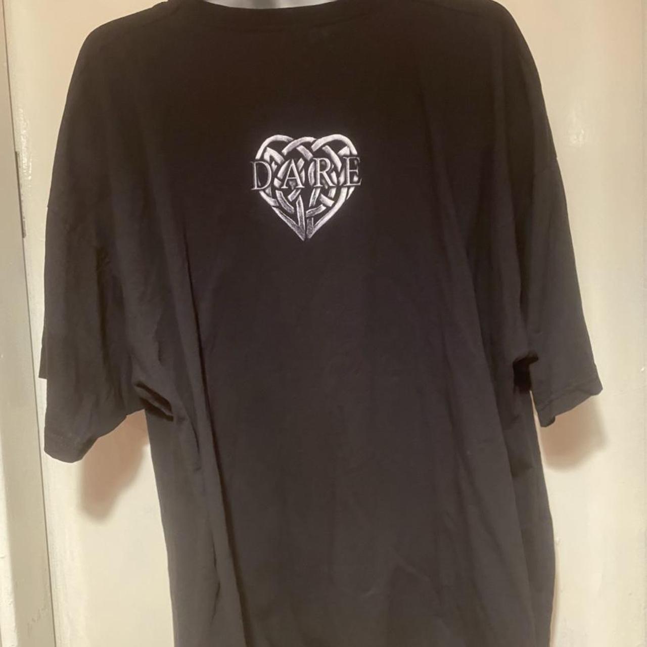 Very rare y2k Dare Sacred ground band song Tee... - Depop