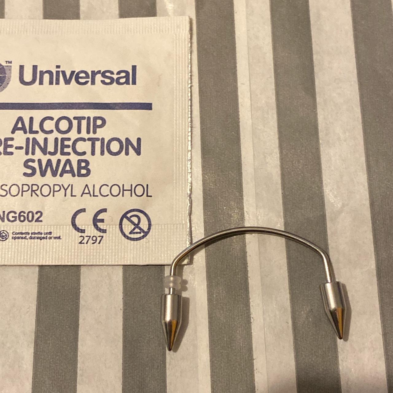 🧛‍♀️ Vampire Smiley Silver Fangs Bar 🦇 These are... - Depop