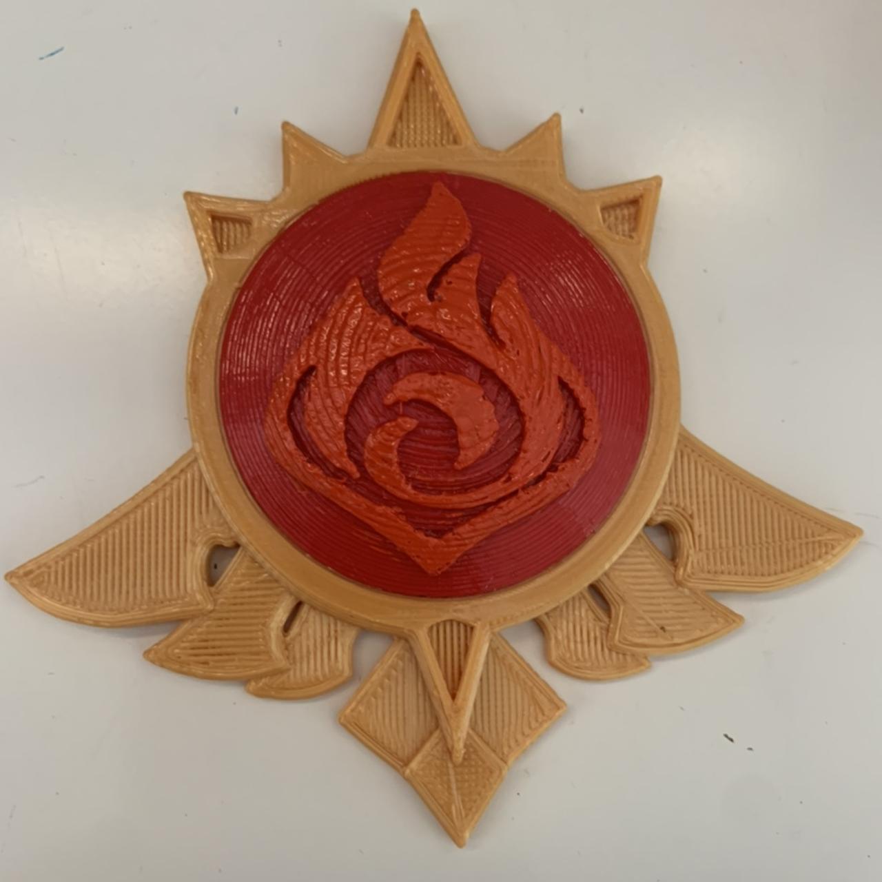 Pyro Visions (Multiple elements) Genshin Impact... - Depop