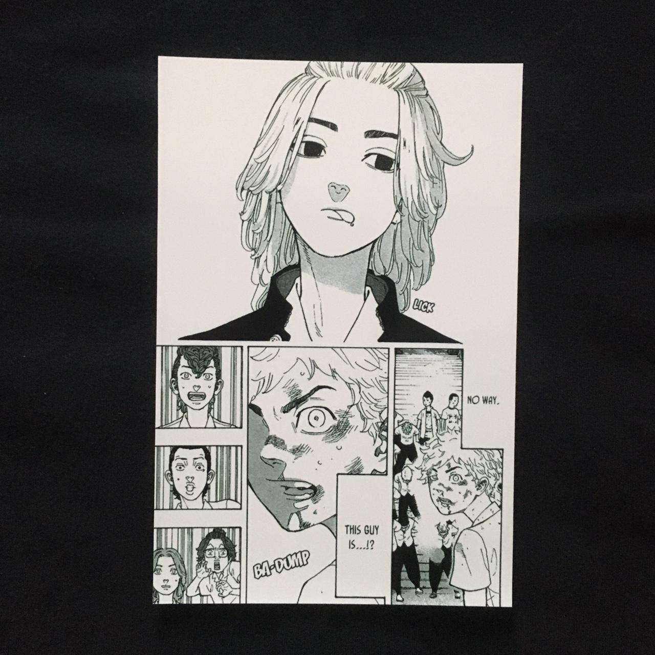 Tokyo Revengers Mikey Manga Panel Print 1 4x6... - Depop