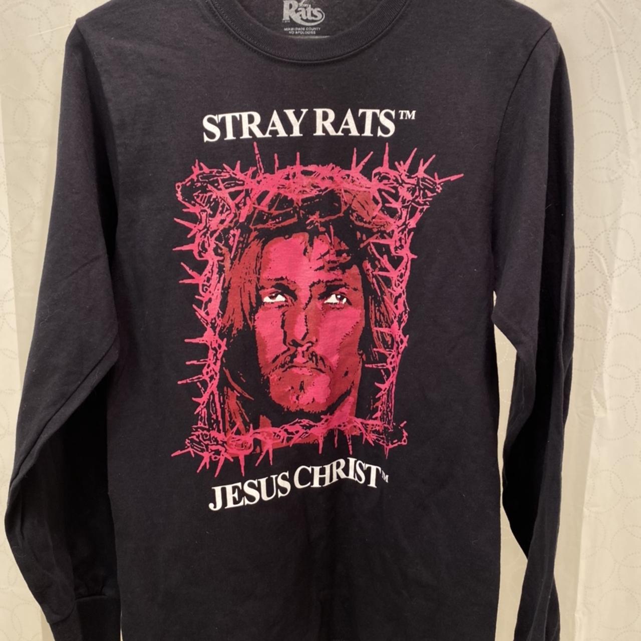 Stray Rats Jesus Brand new never worn #strayrats... - Depop