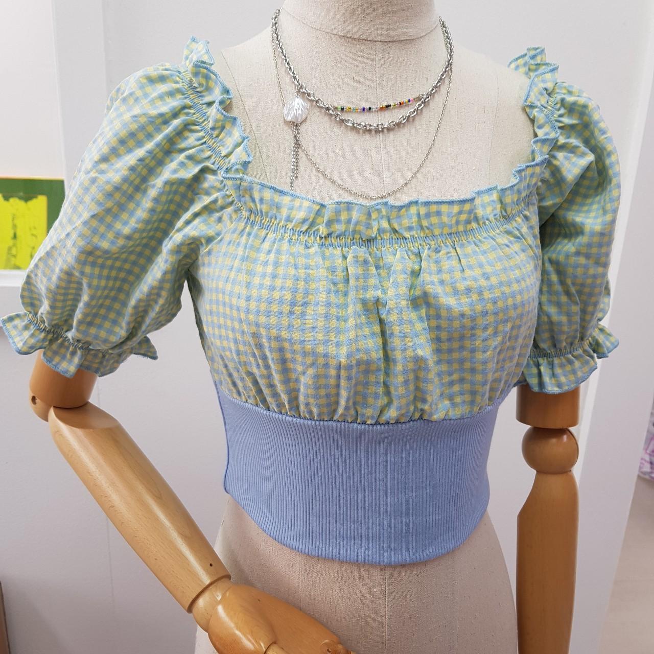 Wow~so cute! Pastel check color~~~ - Depop