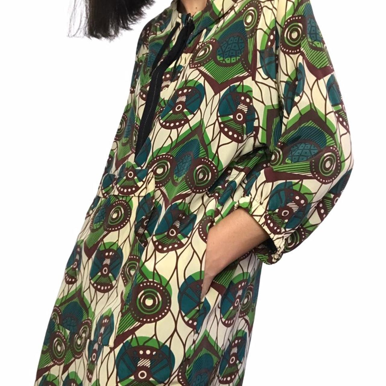 Preloved Marni x H&M Silk Dress . Sporty silk dress... - Depop