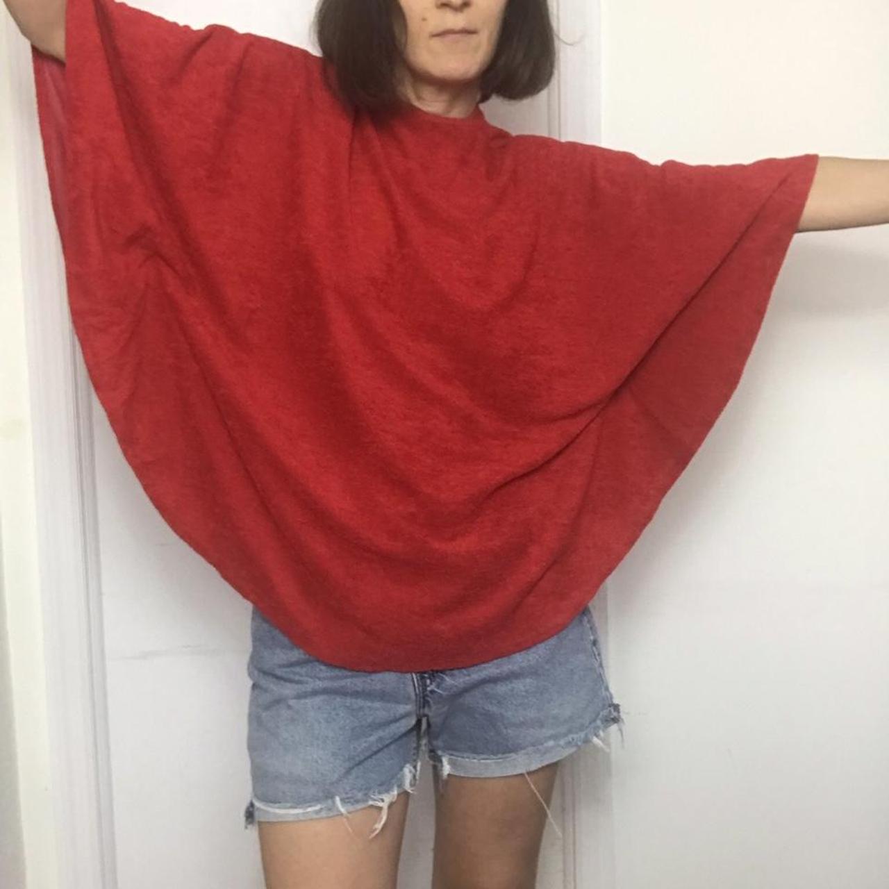 Vintage Terry Cloth Poncho Top . Elegant! Casual!... - Depop