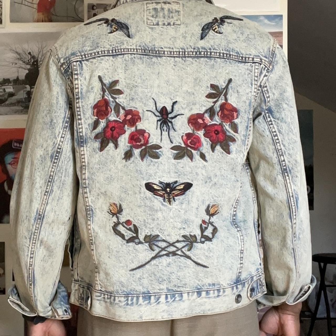 BDG Western Denim Jacket (Hole at the Elbow, can be... - Depop