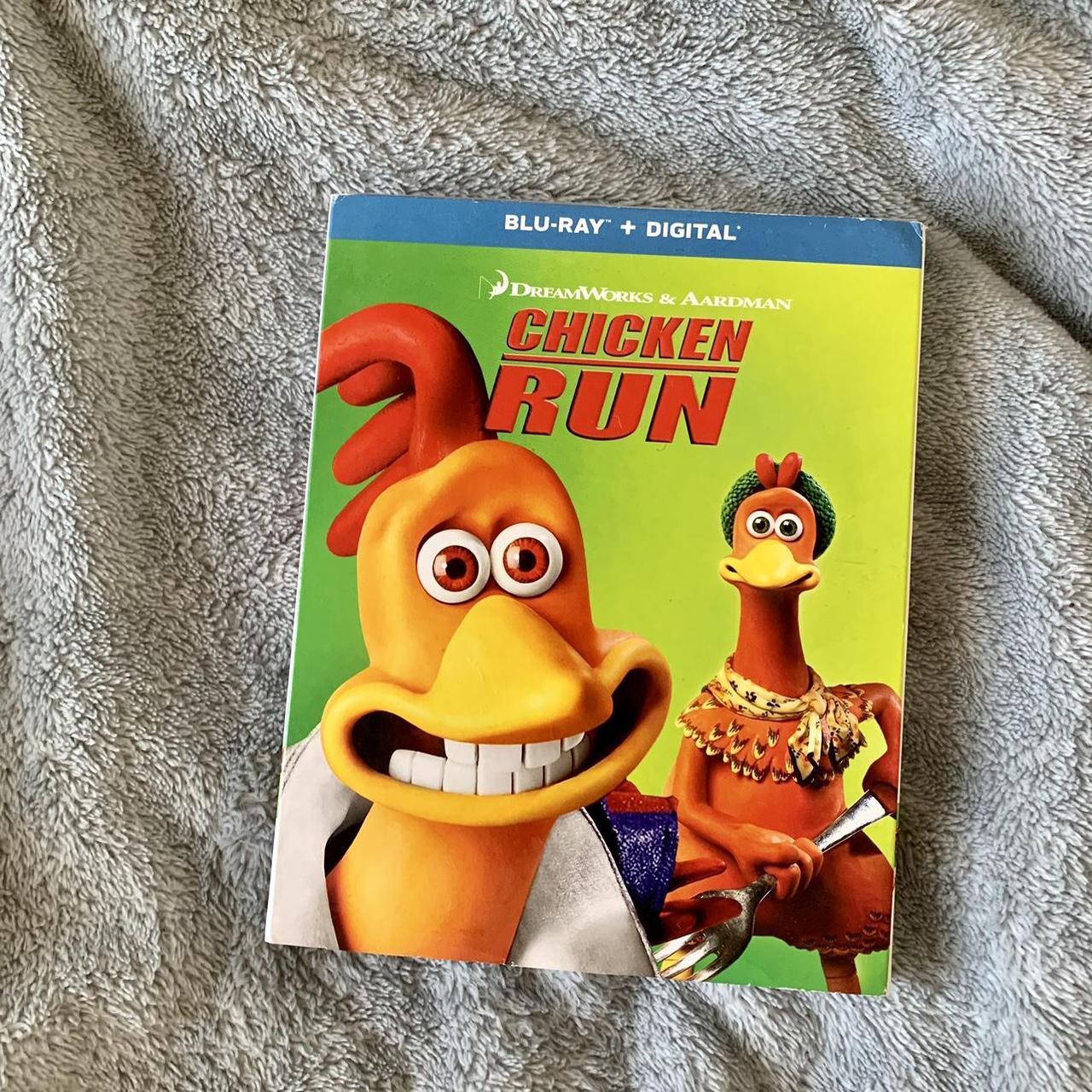 chicken run blu-ray + digital (2000 film) |... - Depop