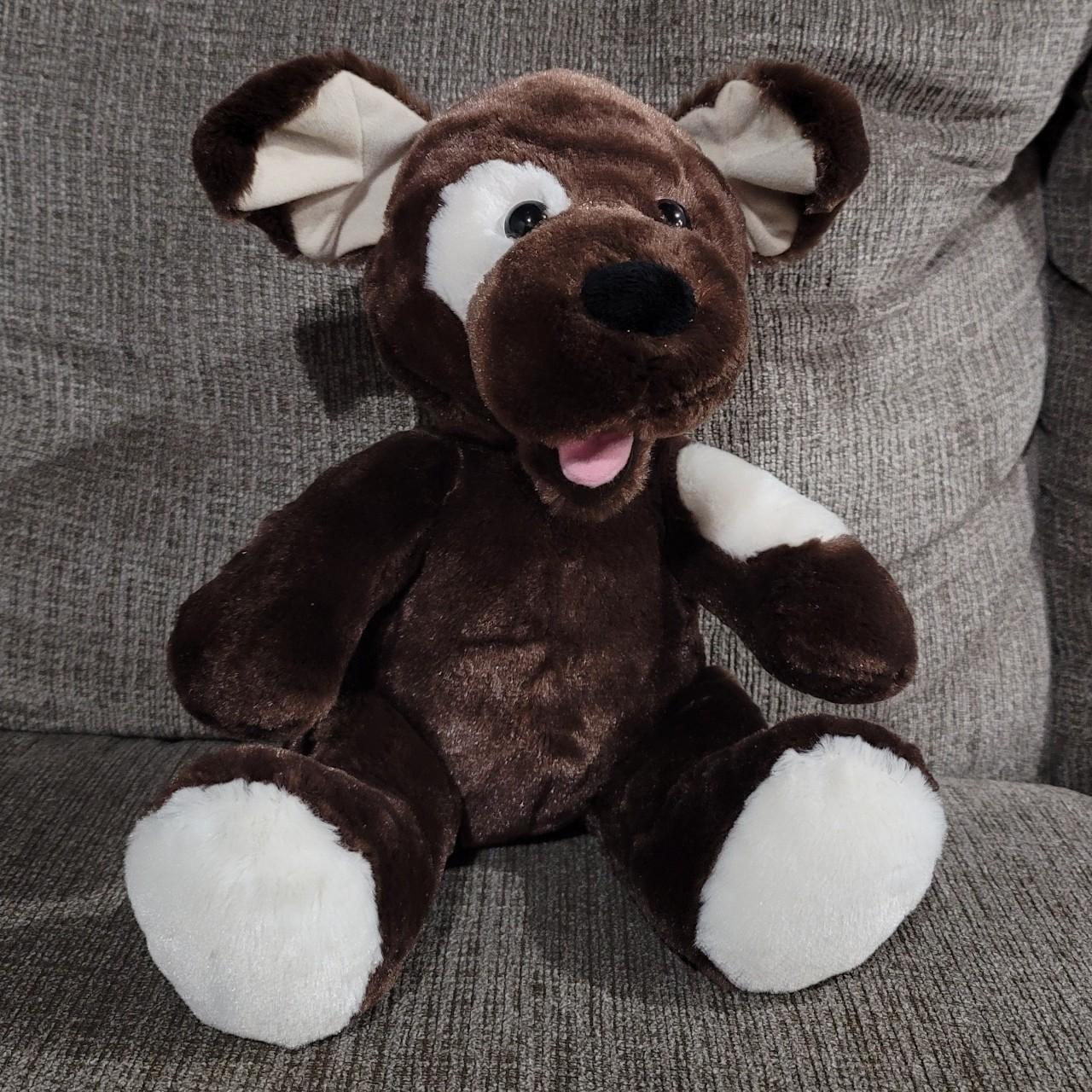 Build-A-Bear Brown Dog Stuffie. In perfect... - Depop