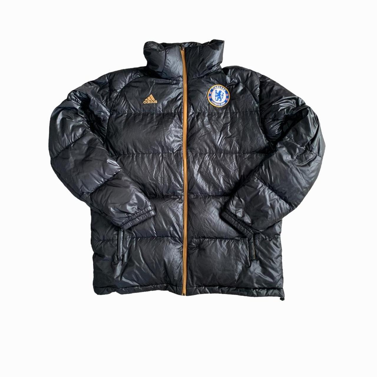 Adidas Men's Black and Gold Jacket | Depop