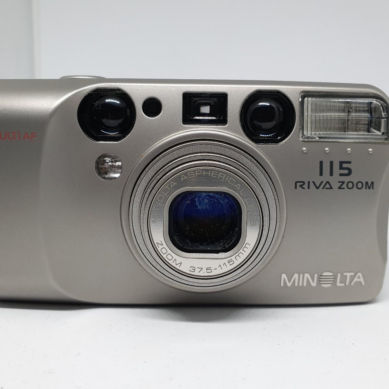Minolta Riva 115 Zoom a fantastic super compact... - Depop