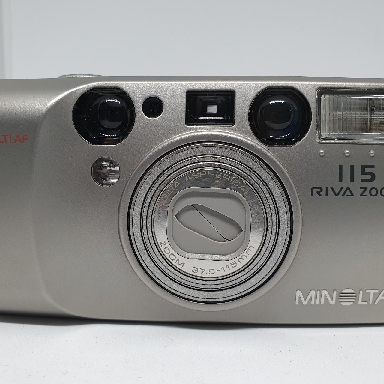 Minolta Riva 115 Zoom a fantastic super compact... - Depop