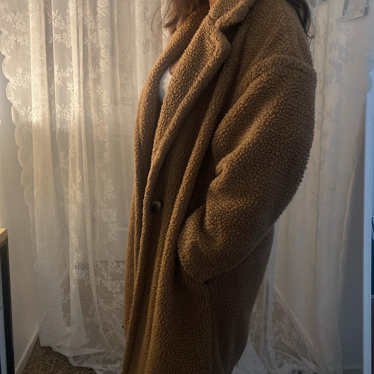 Oversized Fluffy Coat - Depop