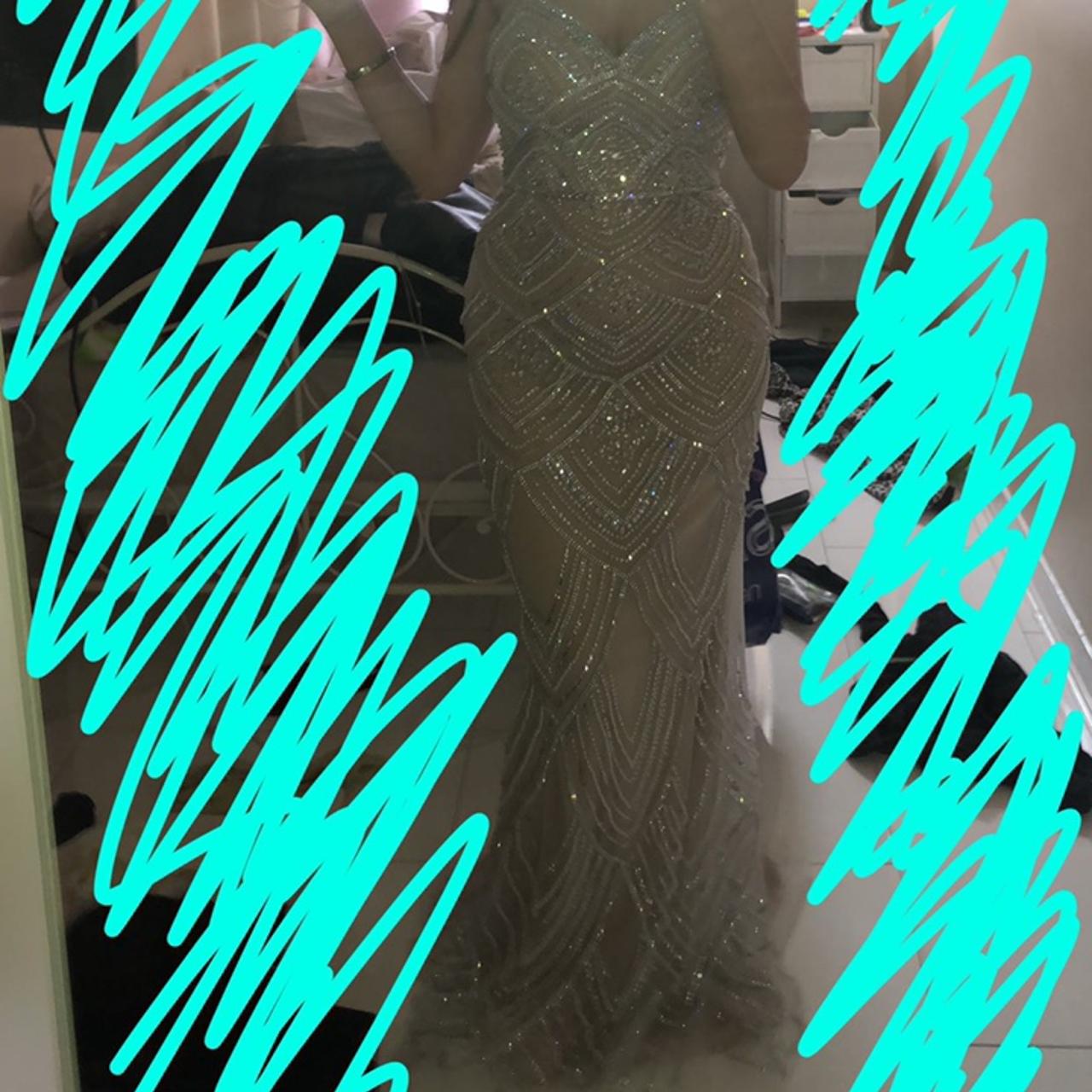 Selling jovani 60653A prom dress bought from molly... - Depop