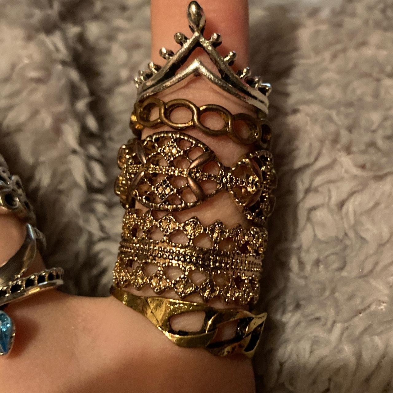 more pictures of rings x - Depop