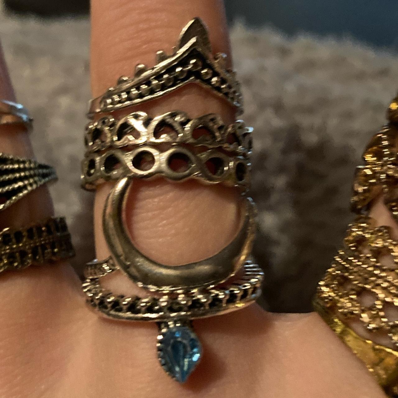 more pictures of rings x - Depop