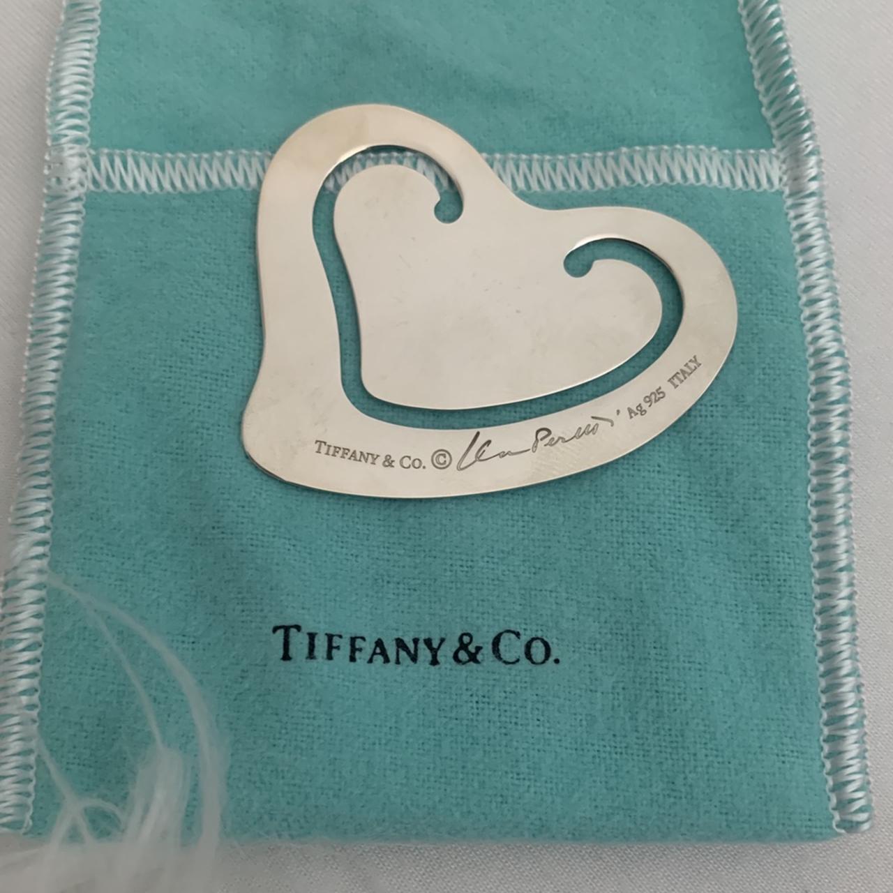 Tiffany & Co. Elsa Peretti Heart Bookmark. BRAND NEW... - Depop