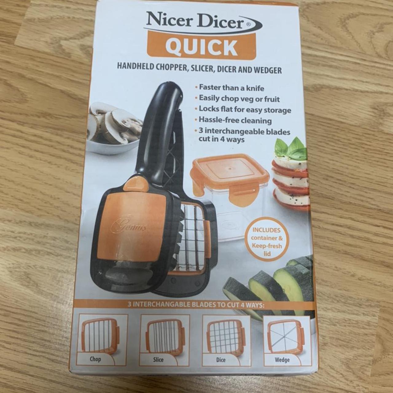 JML Nicer dicer quick handheld chopper, slicer,... - Depop