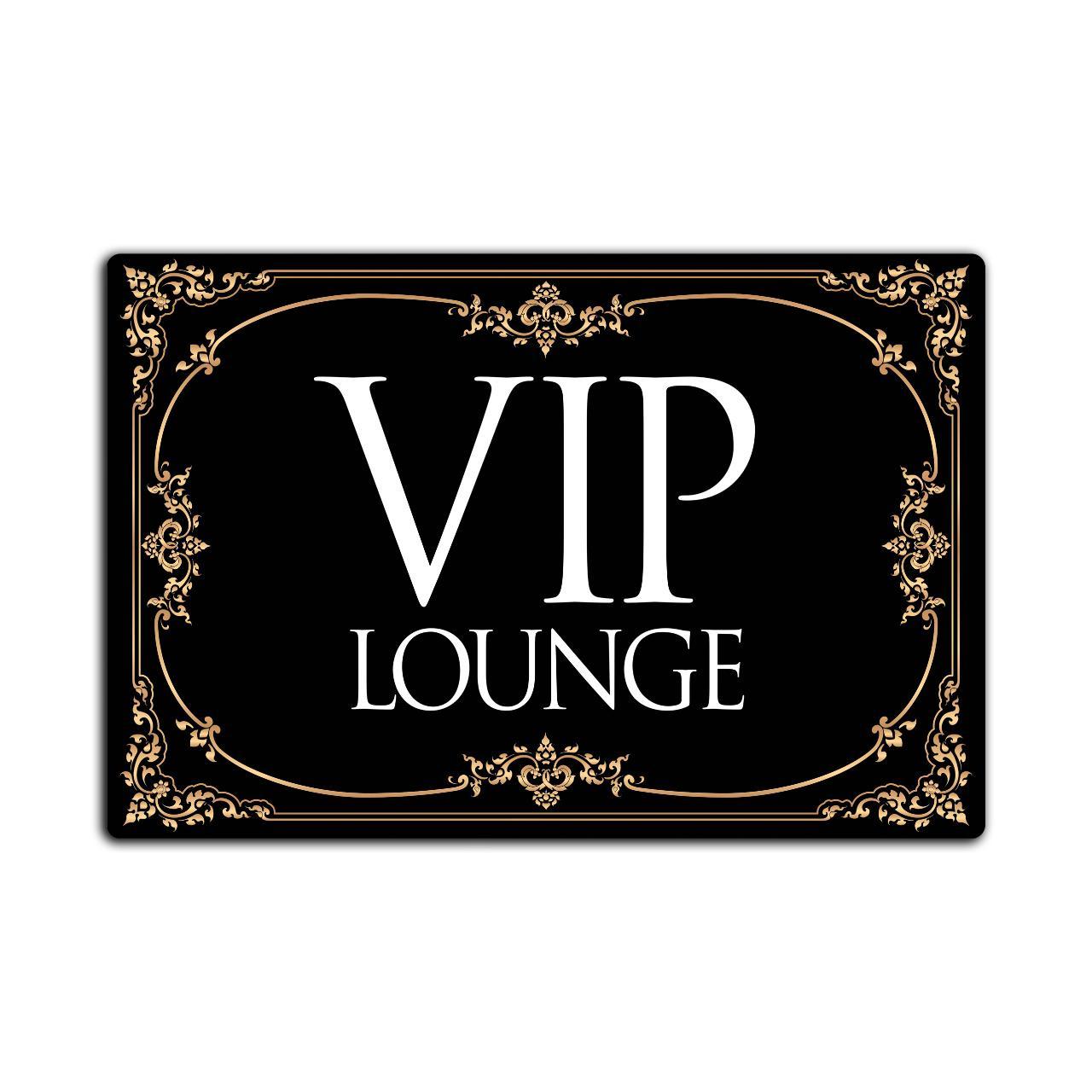 VIP Lounge Vintage Metal Wall Plaque, Kitchen Home... - Depop