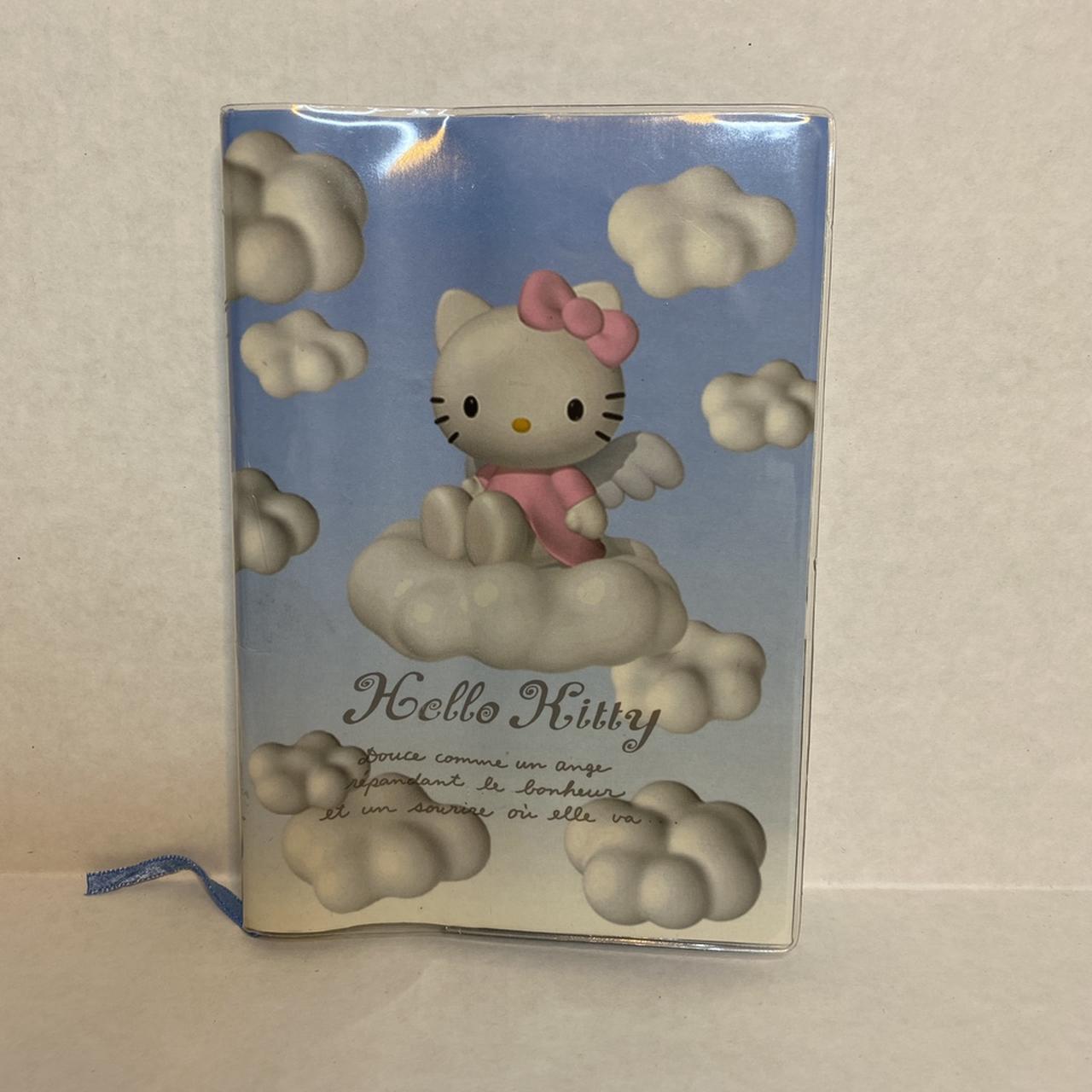 Hello Kitty angel notebook from the 1997-2000 blue... - Depop