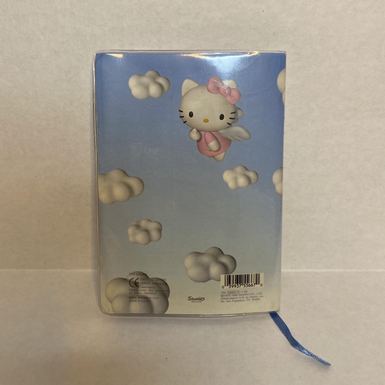Hello Kitty angel notebook from the 1997-2000 blue... - Depop