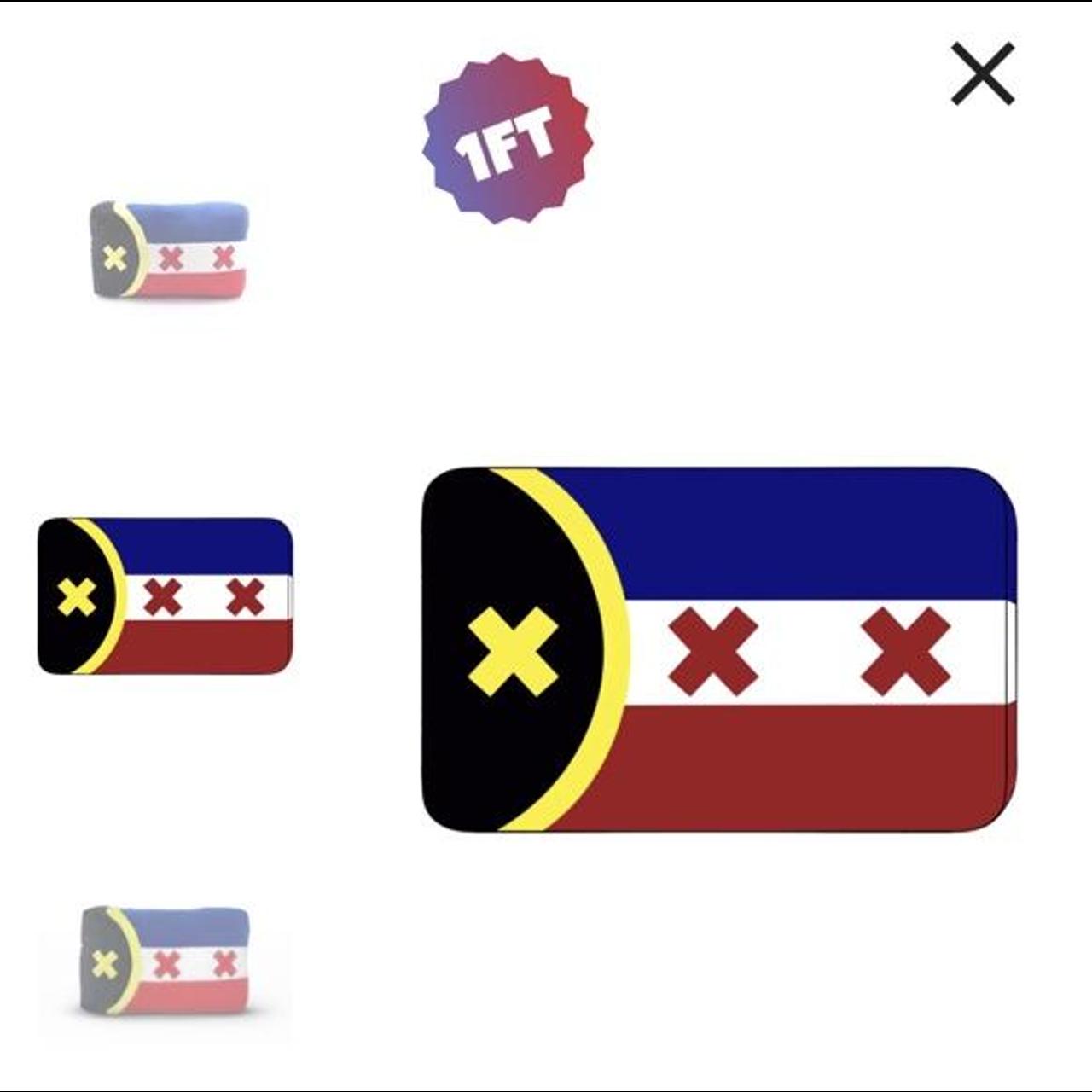 L'manburg dream smp minecraft Flag Plush (1 Ft) this... - Depop