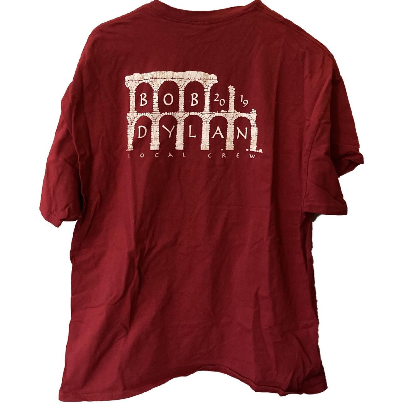 Men's Red and Burgundy T-shirt | Depop