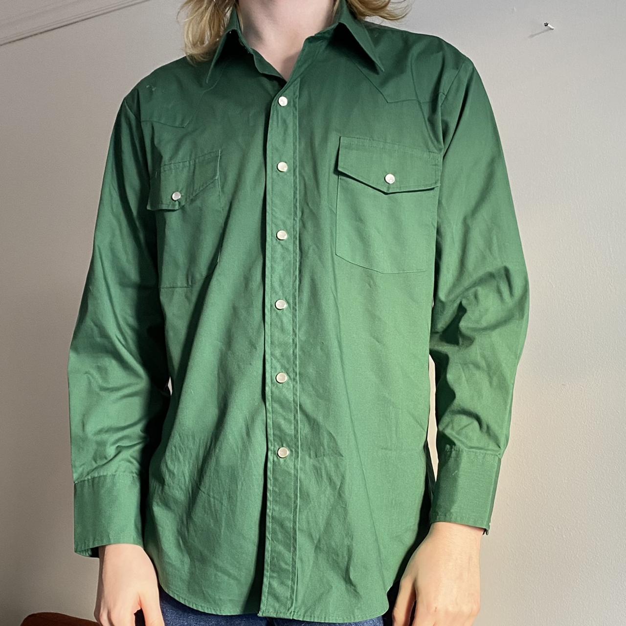 Men's Green Shirt | Depop