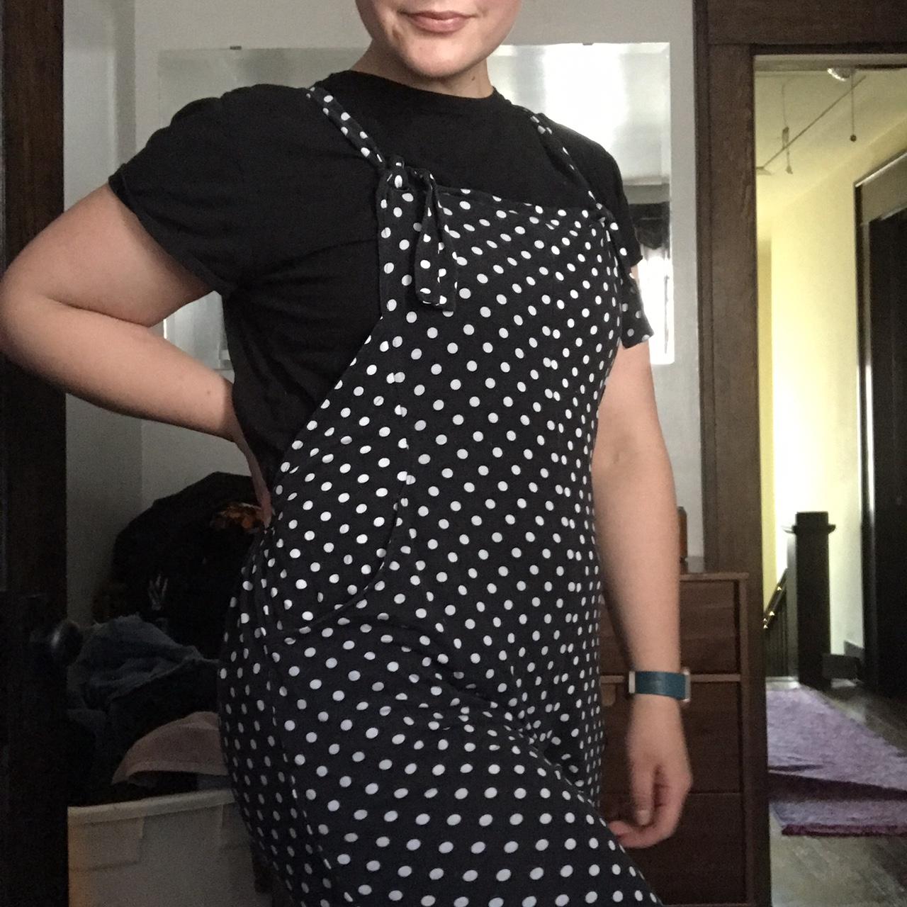 ASOS Jersey Overalls Polka Dot They have pockets!... - Depop