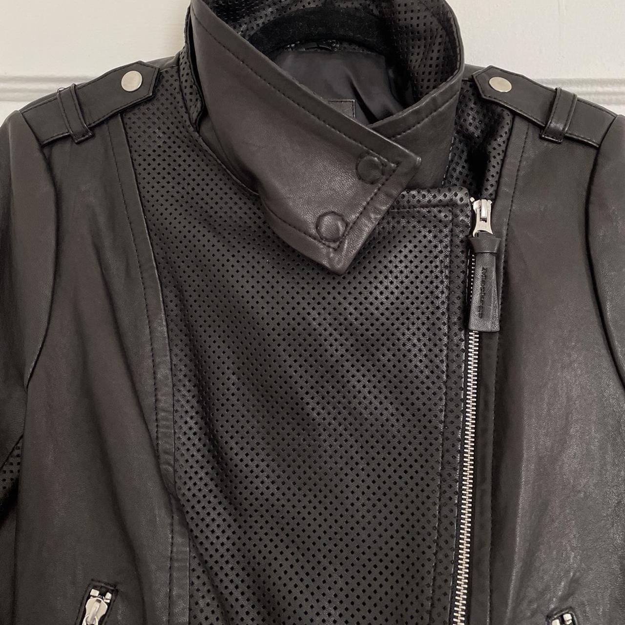 Barely worn Mackage leather jacket.... - Depop