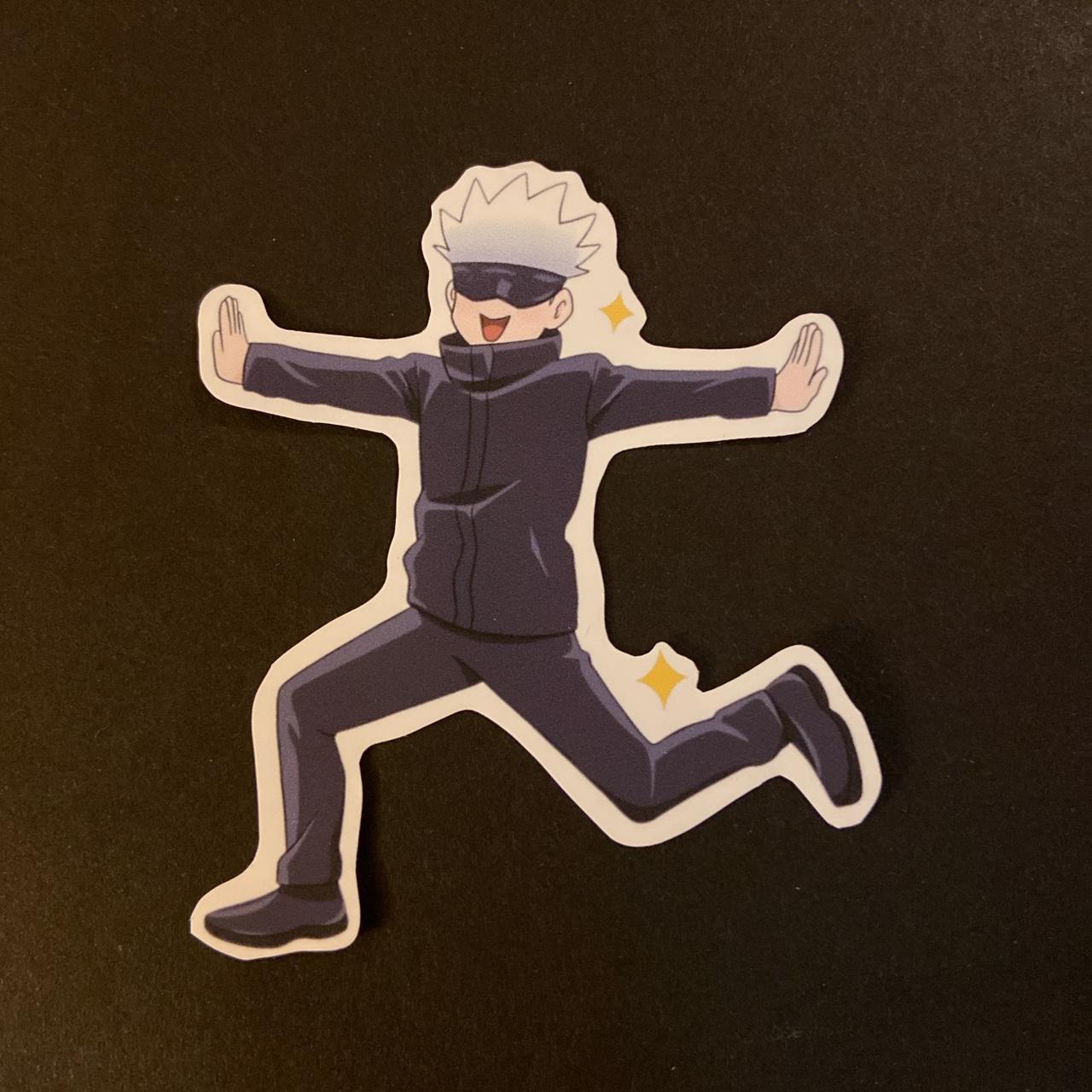 Satoru Gojo jujutsu kaisen sticker 🌸 Made on... - Depop
