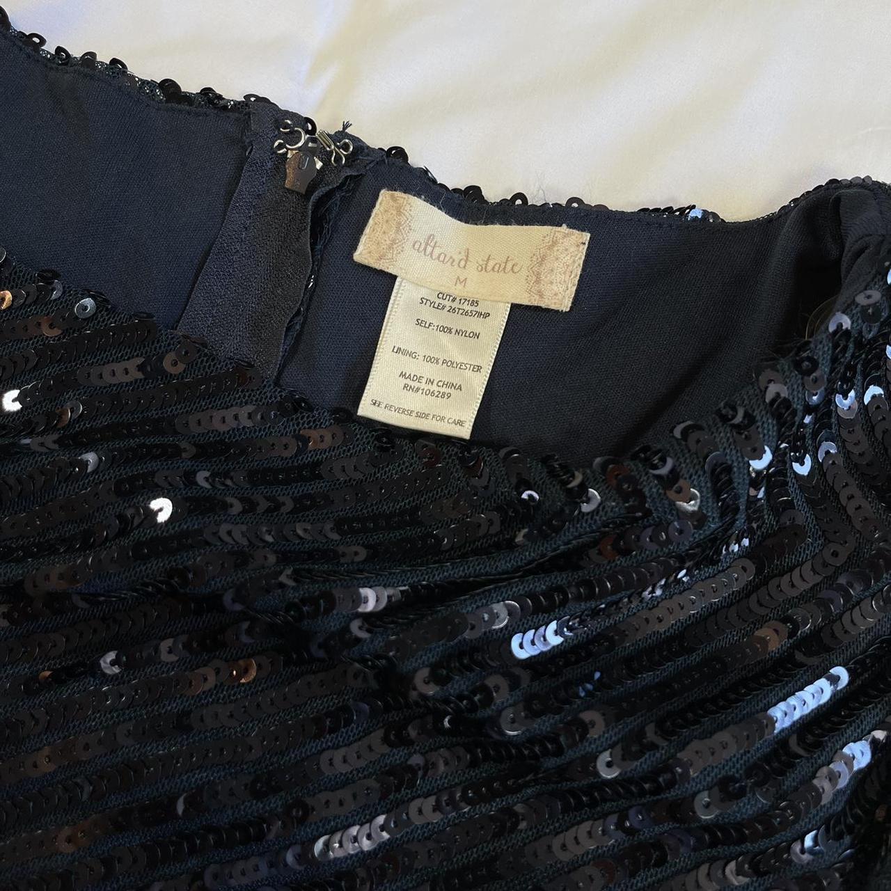 NAVY ALTAR’D STATE DRESS Tag size: M... - Depop