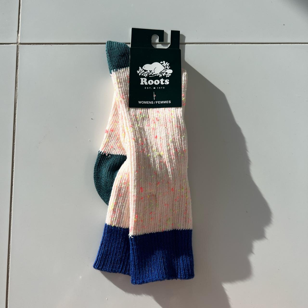 Roots NEPS socks Color: confetti super soft... - Depop