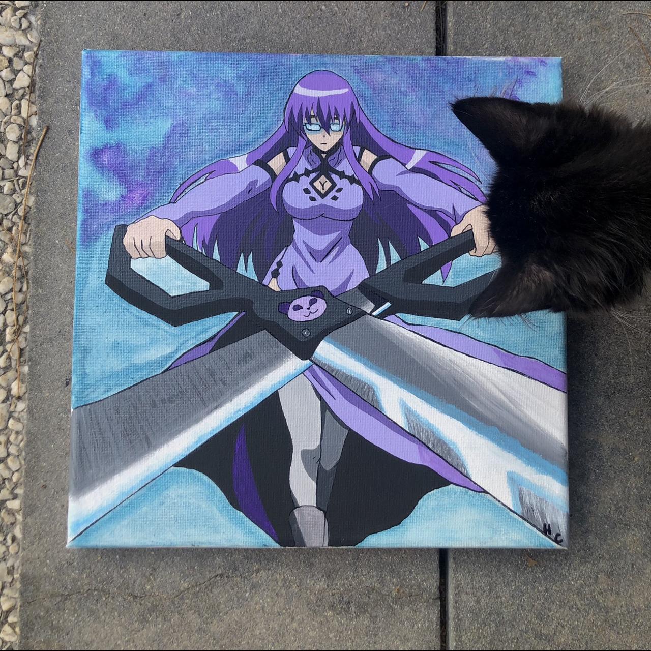 Sheele painting - 10x10 size canvas - sides of the... | Depop