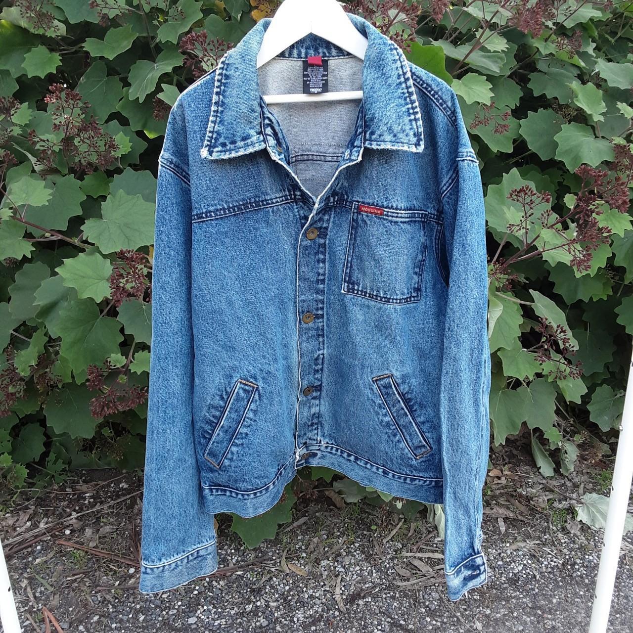 Mossimo Denim Grunge Jacket. Men's large. Has... - Depop