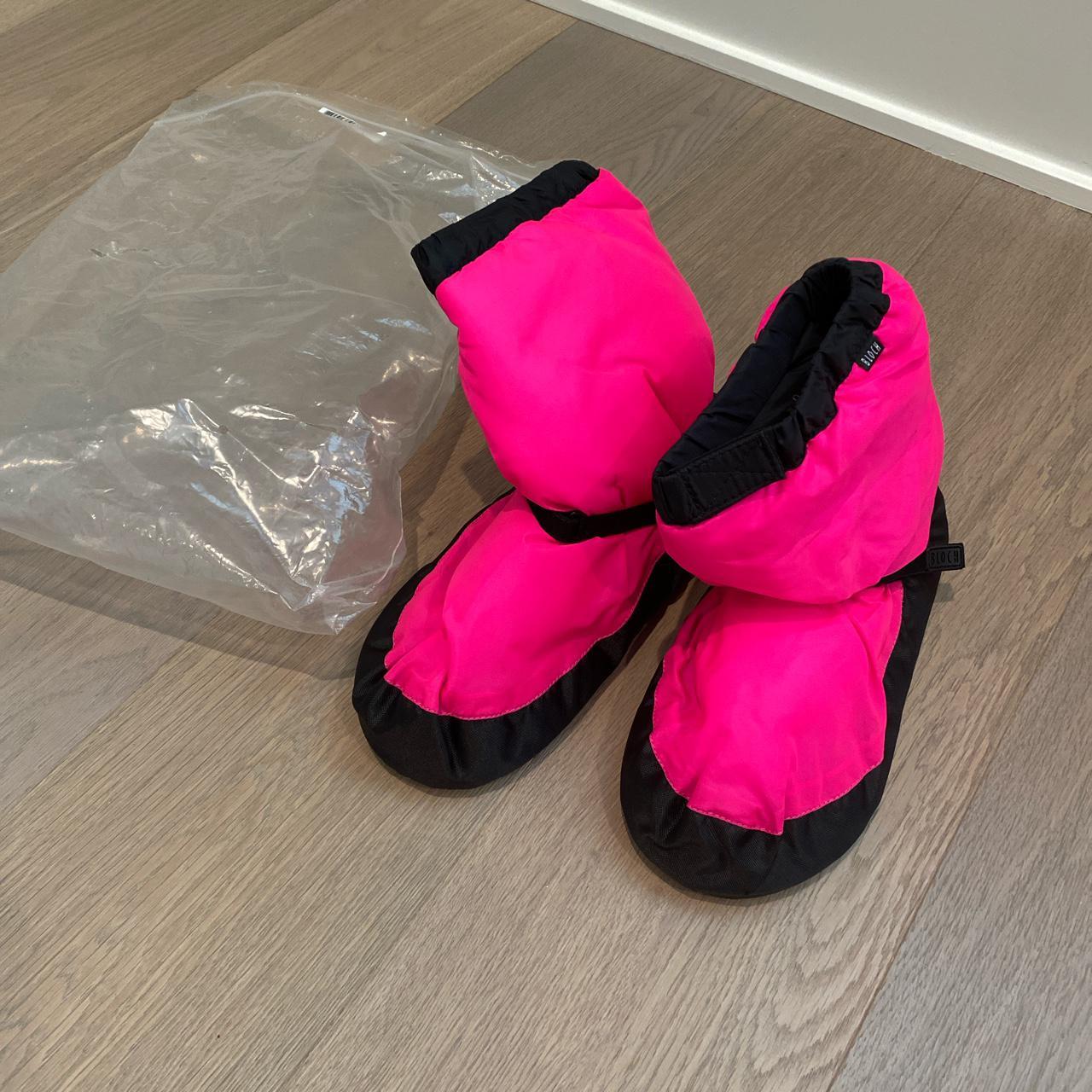 Bloch Bright Bubblegum Pink Ballet booties BRAND NEW... - Depop