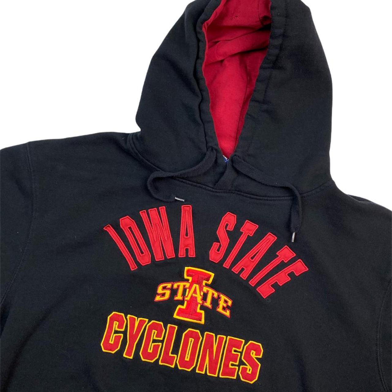 Iowa State University ISU Cyclones vintage black red... - Depop